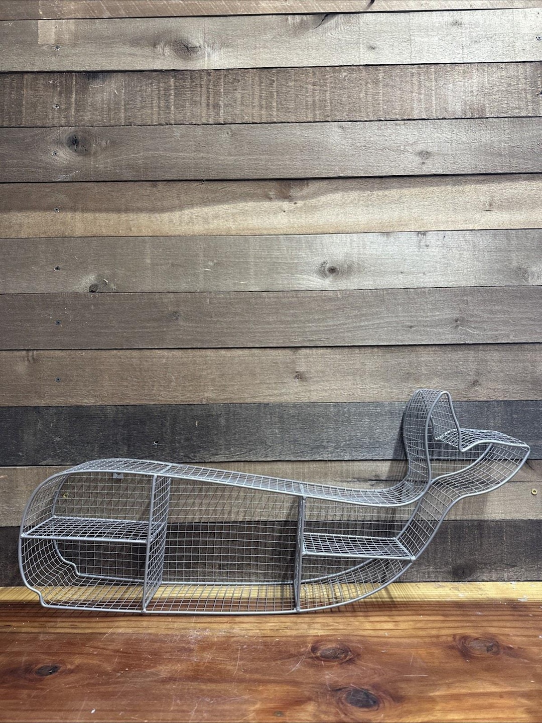 Whale Shelf Wire Mesh Wall Hanging Whale-shaped Fish Shelf 30” Long - Etsy