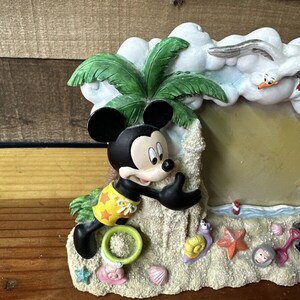 Mickey and Minnie Mouse Beach Scene 3d Photo Frame - Etsy
