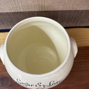 Treasure Craft Sugar & Spice and Everything Nice Cookie Jar Canister ...