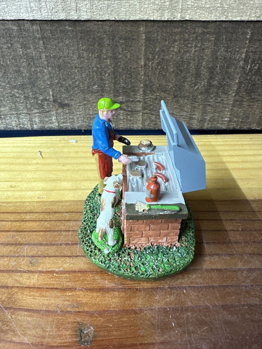 LEMAX BBQ Weekend Table Accent, Village Figurine Americana Barbecue ...