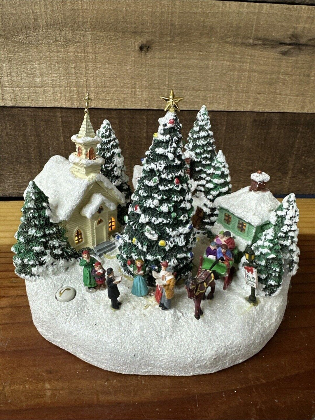 Thomas Kinkade St. Nicholas Circle -lighted and Musical - Etsy