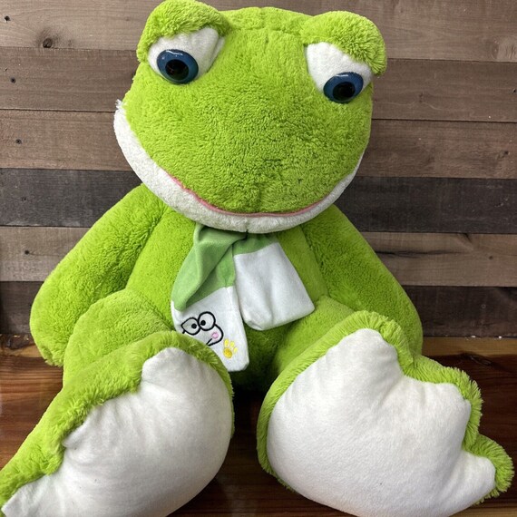 Giant plush frog store