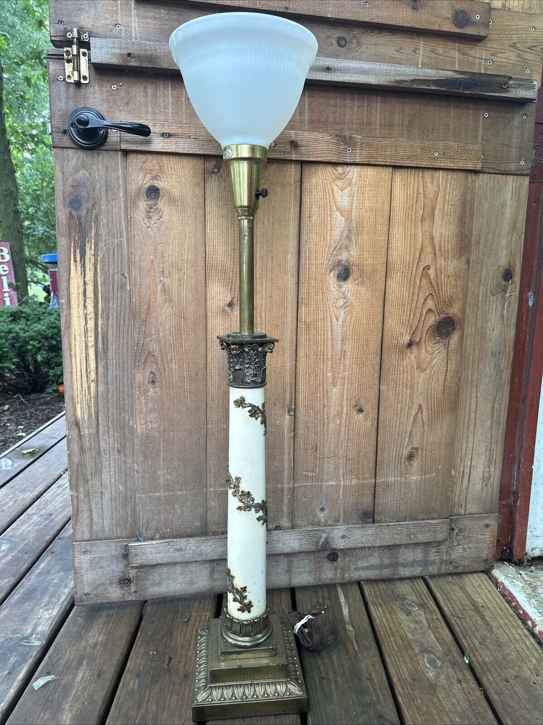 Vintage Stiffel Candle Stick With Overlay Table Lamp - Etsy