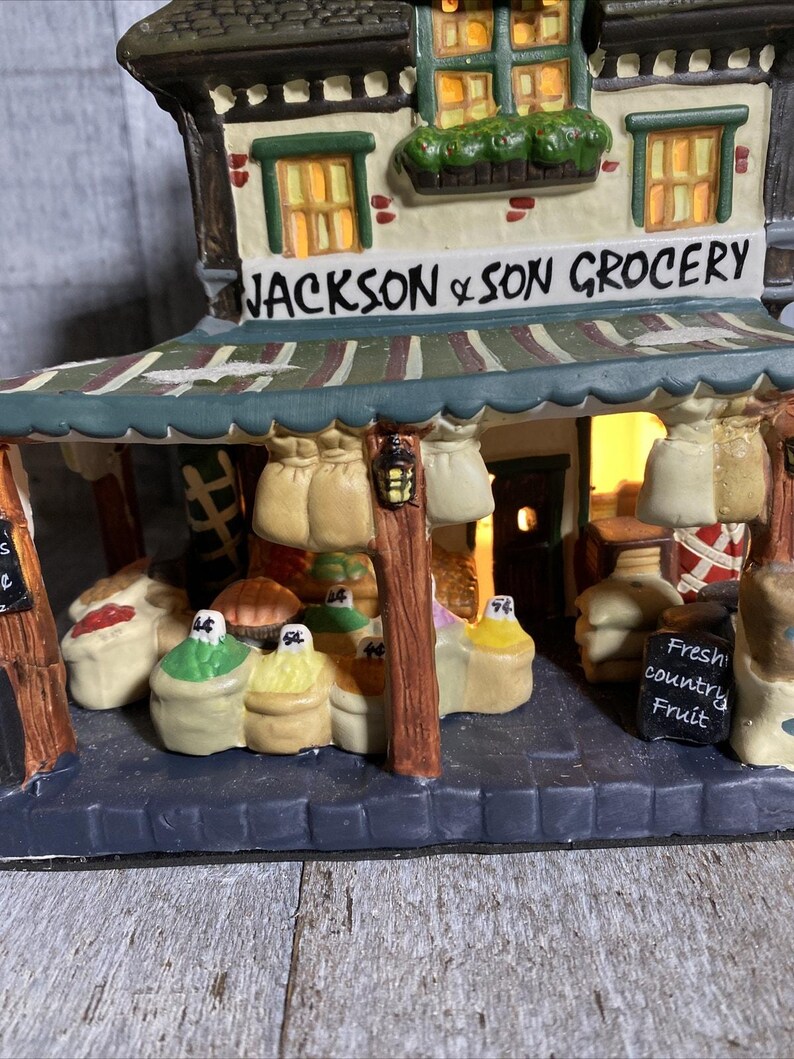 Lemax - Grocery Store - Enchanted Forest Collection - Etsy