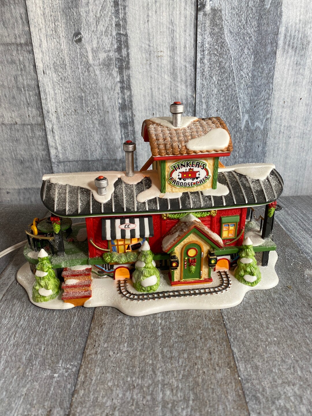 Dept 56 Tinker’s Caboose Cafe - Etsy