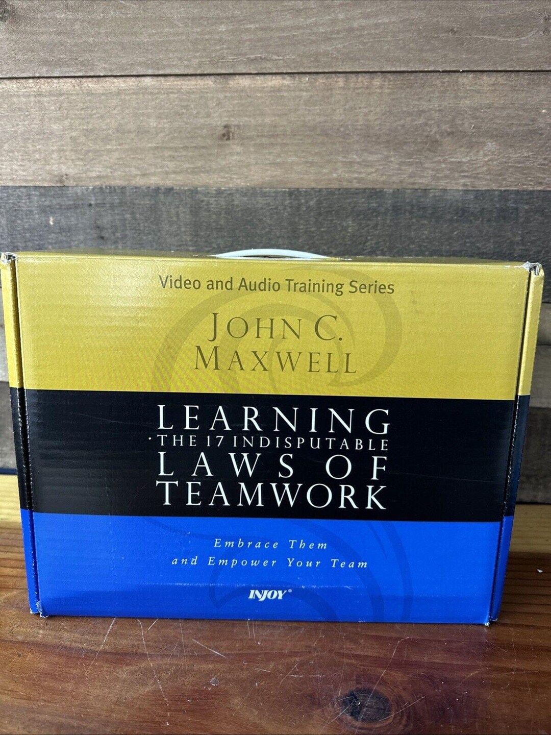 Rare John Maxwell 17 Indisputable Laws of Teamwork Video & Audio ...