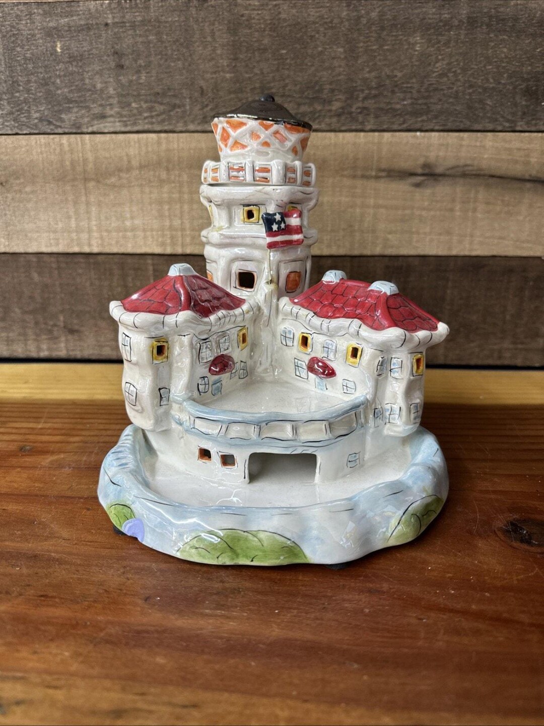 Lefton Alcatraz Lighthouse Candy Nut Feeder Dish People Treater - Etsy