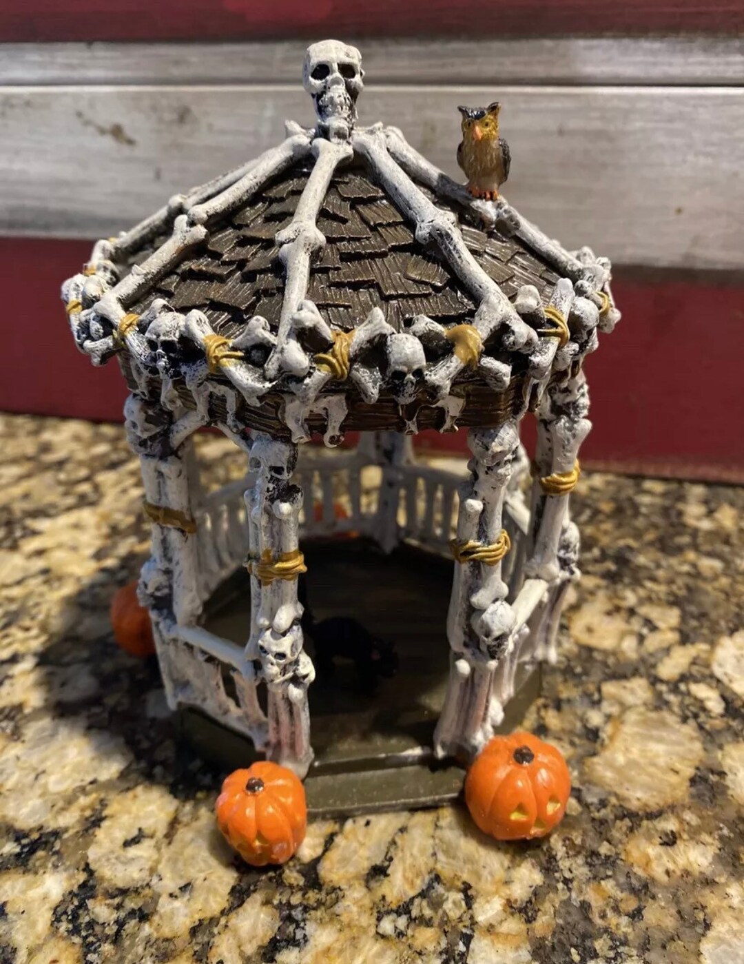Lemax Spooky Town Skeleton Gazebo - Etsy