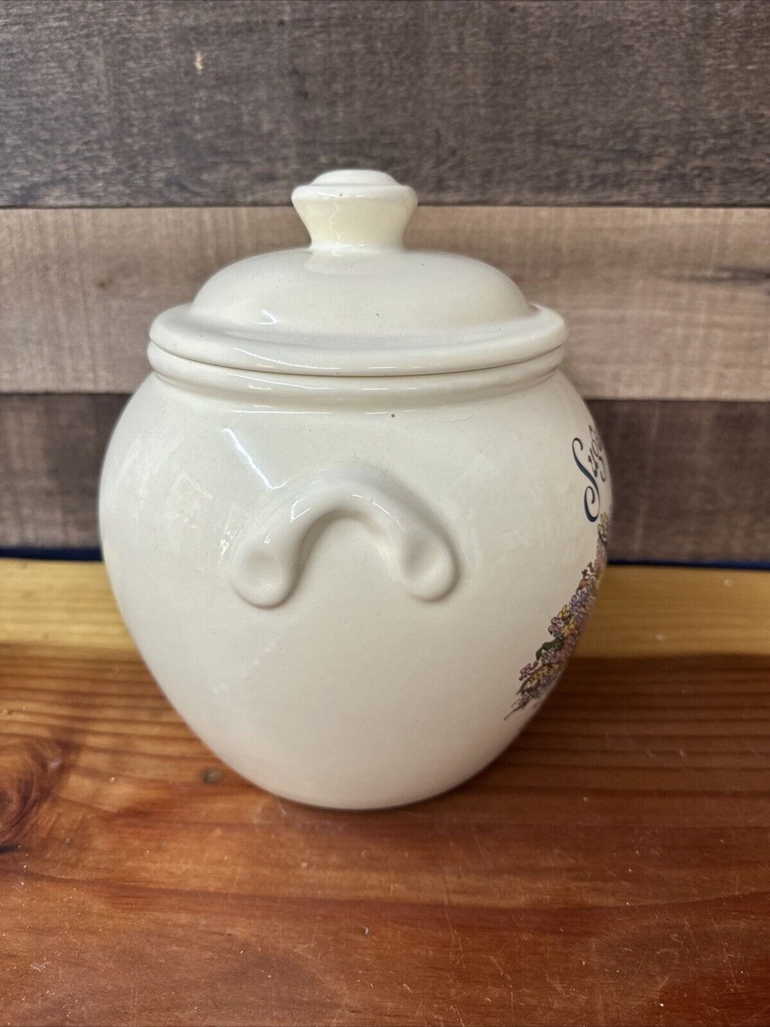 Treasure Craft Sugar & Spice and Everything Nice Cookie Jar Canister ...
