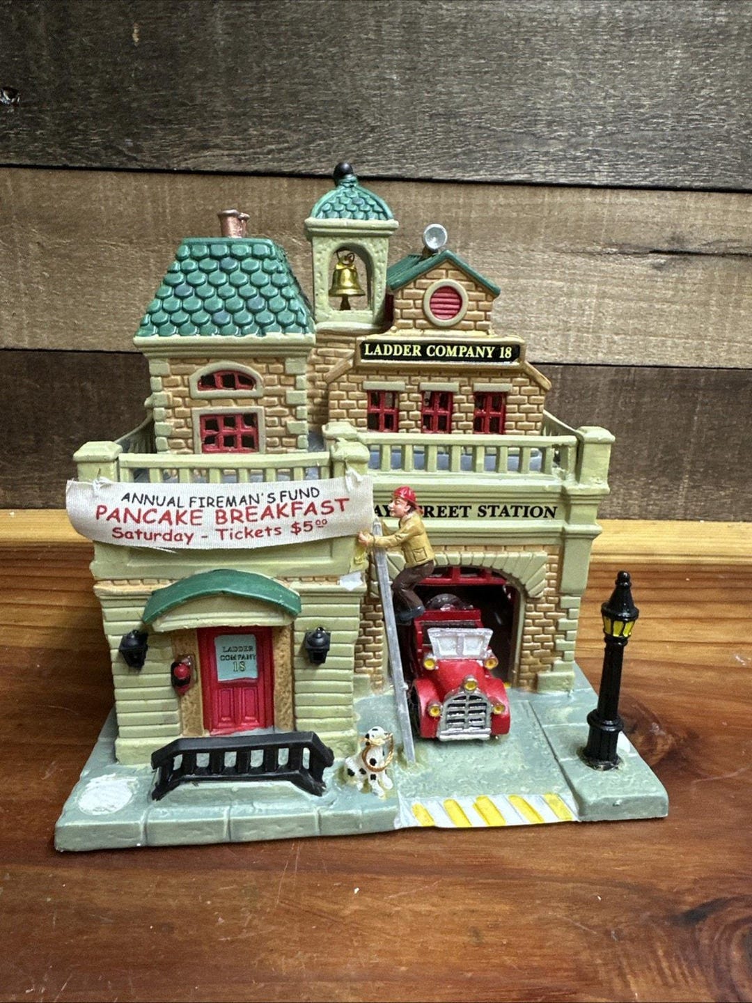 Lemax Caddington Village Fire Station, May Street Station #95845 - Etsy