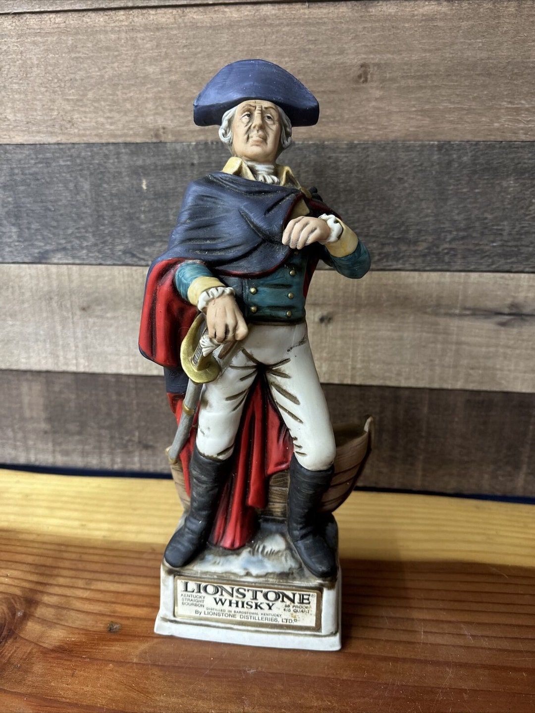 Lionstone George Washington Decanter Whiskey Delaware Crossing ...