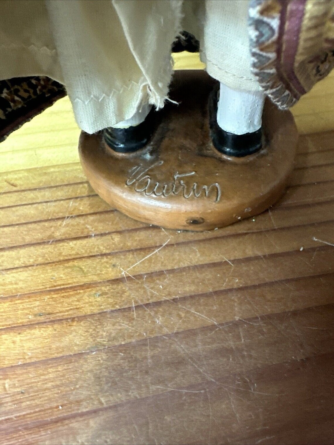 French Country Clay Garlic Lady 12” Signed - Etsy
