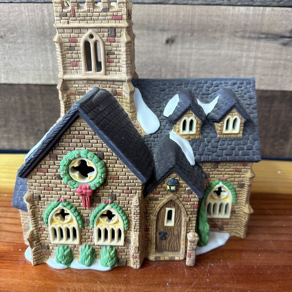 Dickens Village Church - Etsy