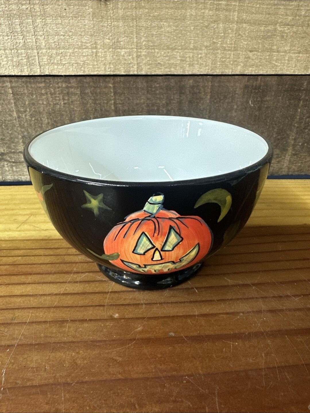 Pumpkin Jack O'lantern SUSAN WINGET HALLOWEEN Candy Bowl 5” Wide - Etsy