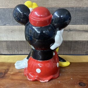 Walt Disney's Minnie Mouse Cookie Jar by Treasure Craft Vintage - Etsy