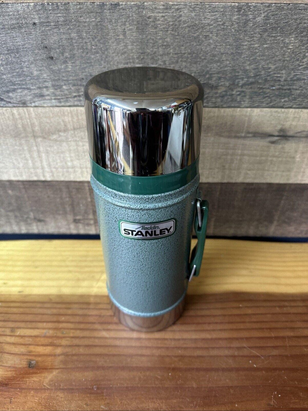 Vintage Aladdin Stanley Thermos No. A-1350B 24 Oz Wide Mouth Green - Etsy