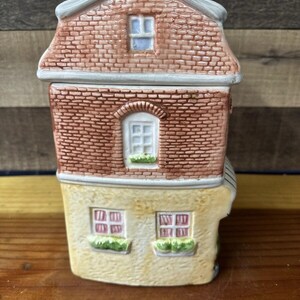 Vintage Ceramic Bakery Cookie Jar With Building Details on All Sides - Etsy