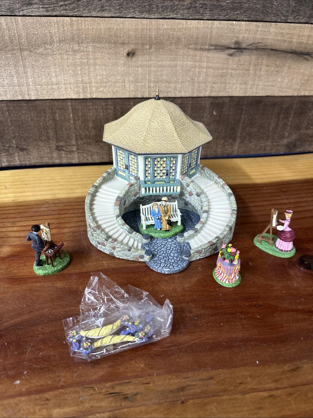 Dept 56 Seasons Bay Parkside Pavilion Gift Set of 9 #53412 in Box - Etsy