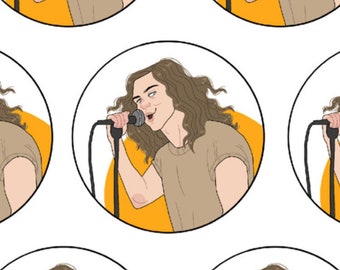 Eddie Vedder Sticker | Etsy