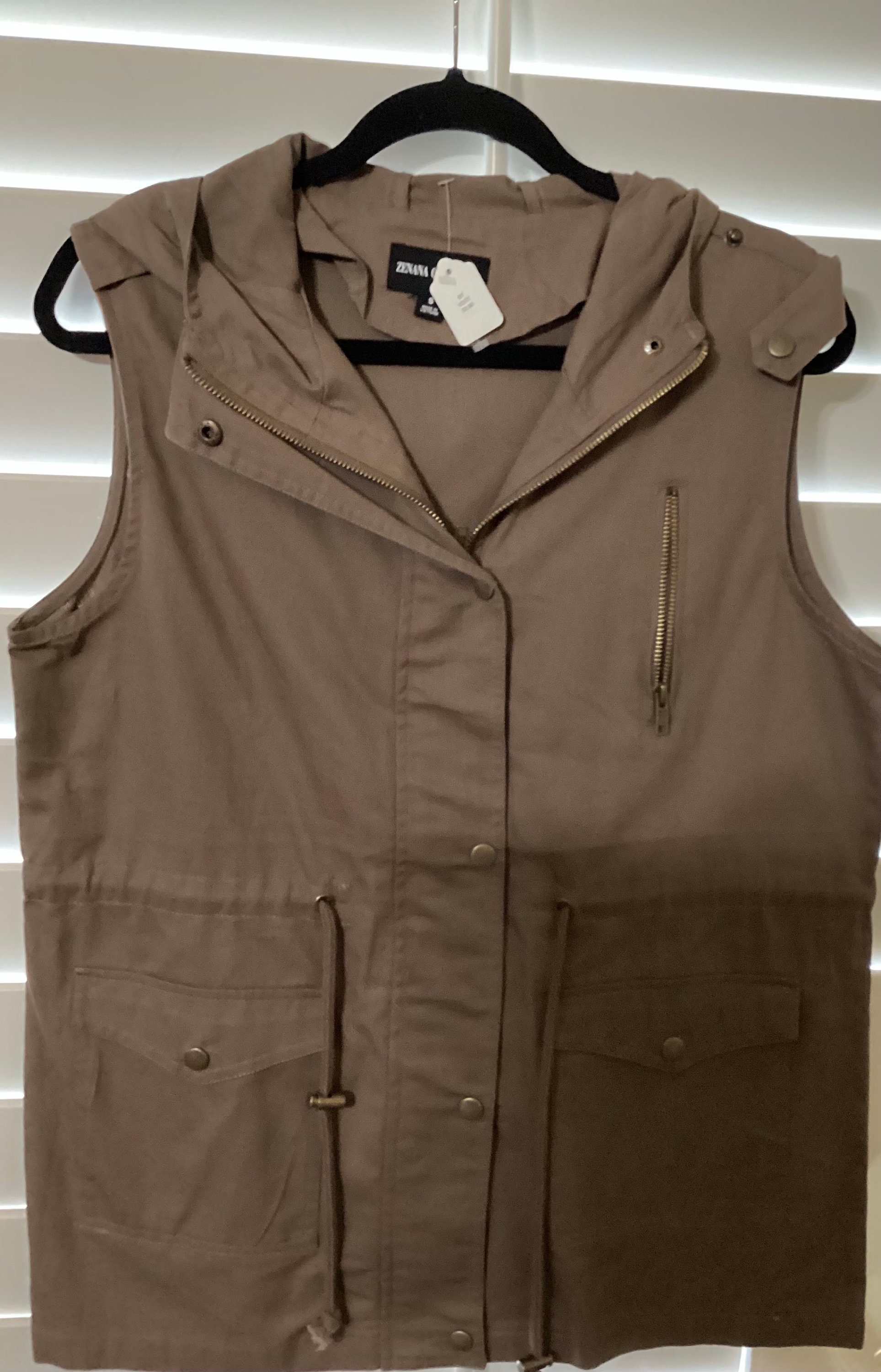 Utility Hooded Cargo Vest S-3X - Etsy