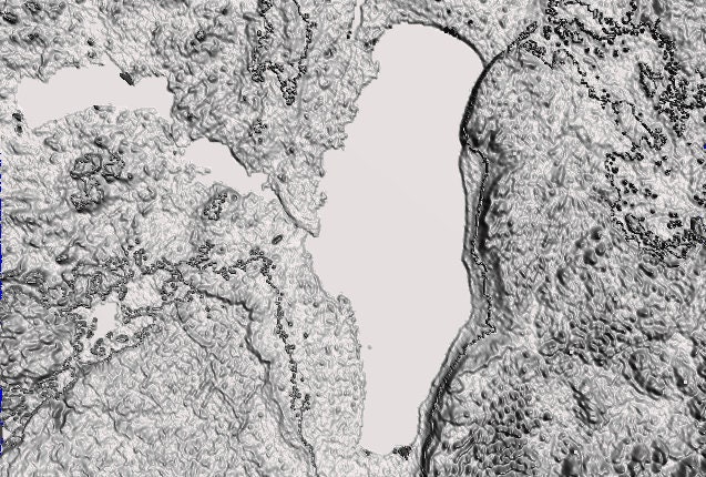 Lake Winnebago Topographic Map Stl File - Etsy