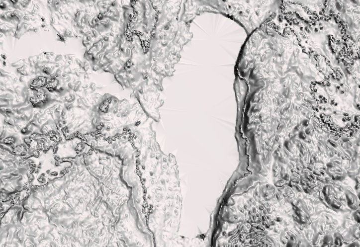Lake Winnebago Topographic Map Stl File - Etsy