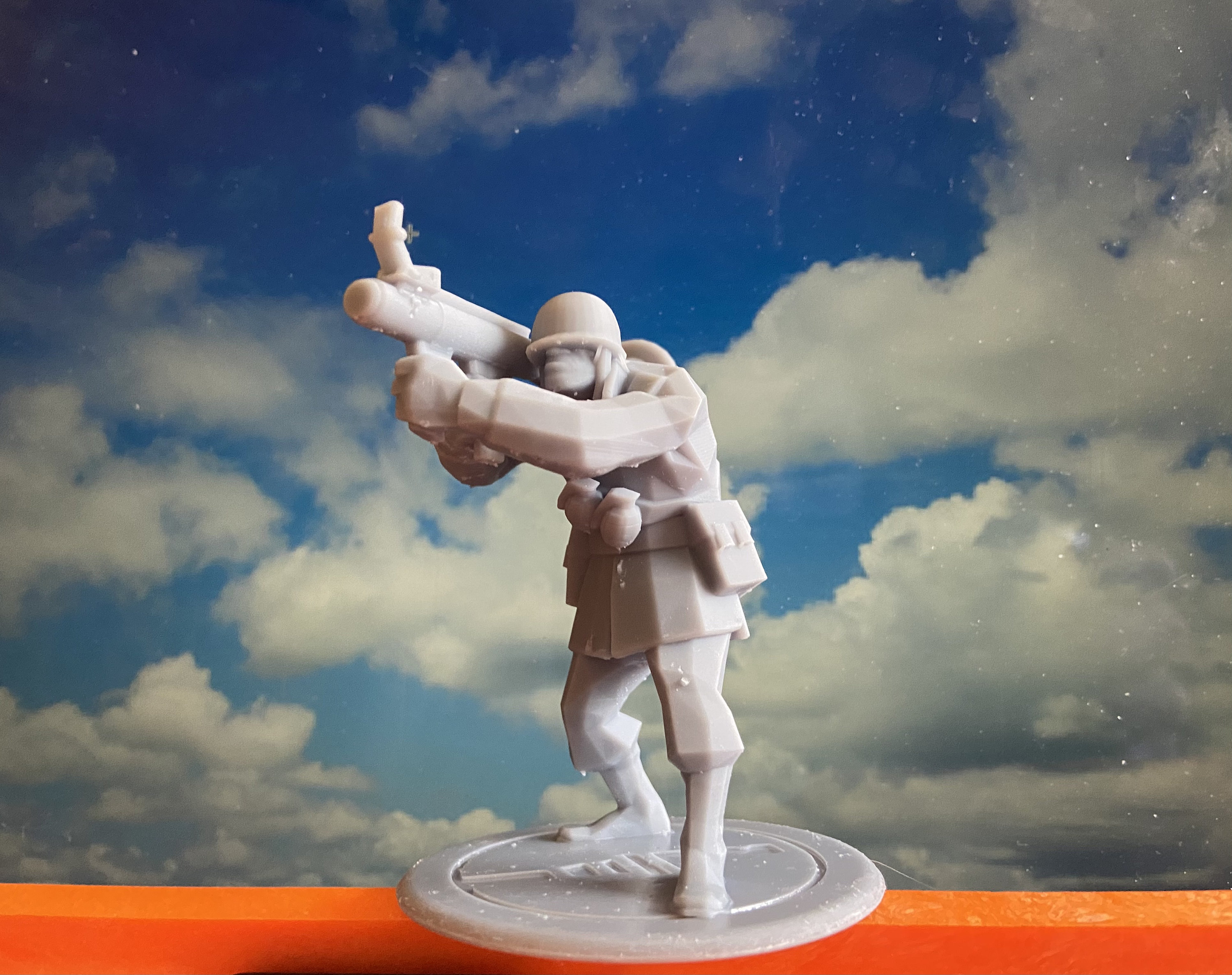 Soldier Team Fortress 2 TF2 Statue Custom Desktop Model Steam | Etsy