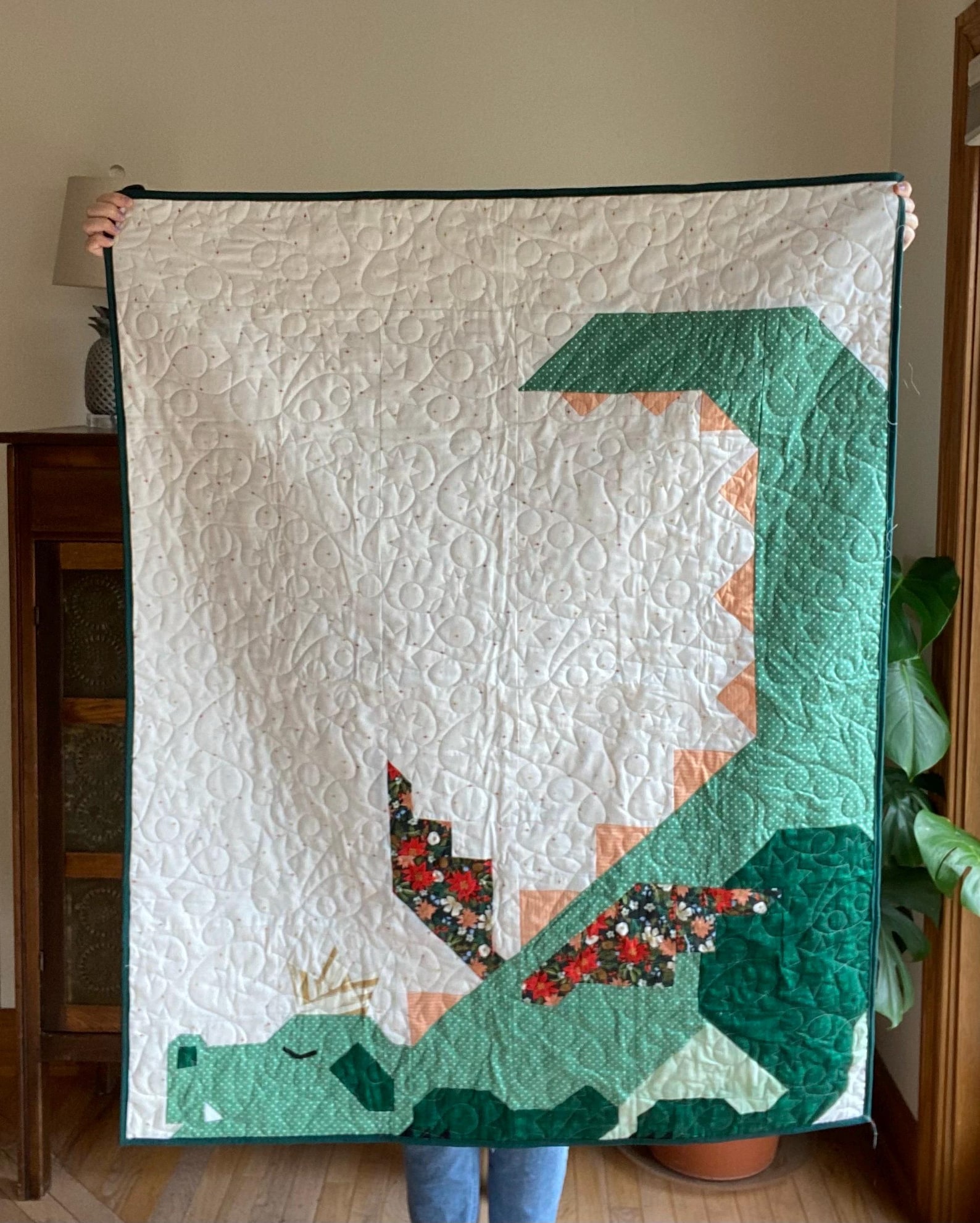 Handmade Baby Quilt | Dragon Dreams Quilt | Baby Quilt | Baby Shower ...