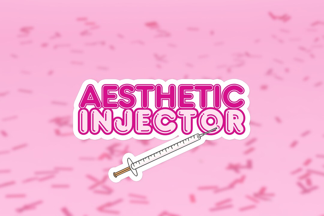 Aesthetic Injector Stickers - Etsy