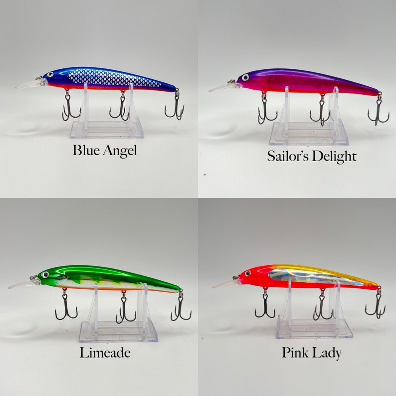 5" Handpainted Shallow Bandit Walleye Shallow Bait - Fishing Lure ...