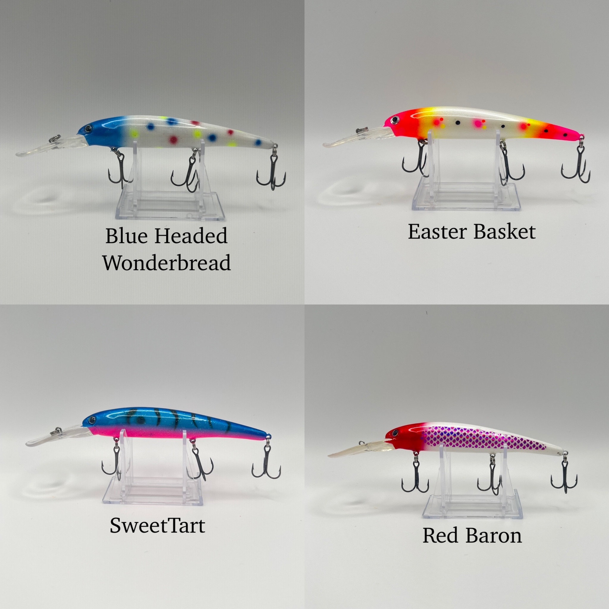 5" Handpainted Deep Bandit Walleye Deep Bait - Fishing Lure - Hand ...