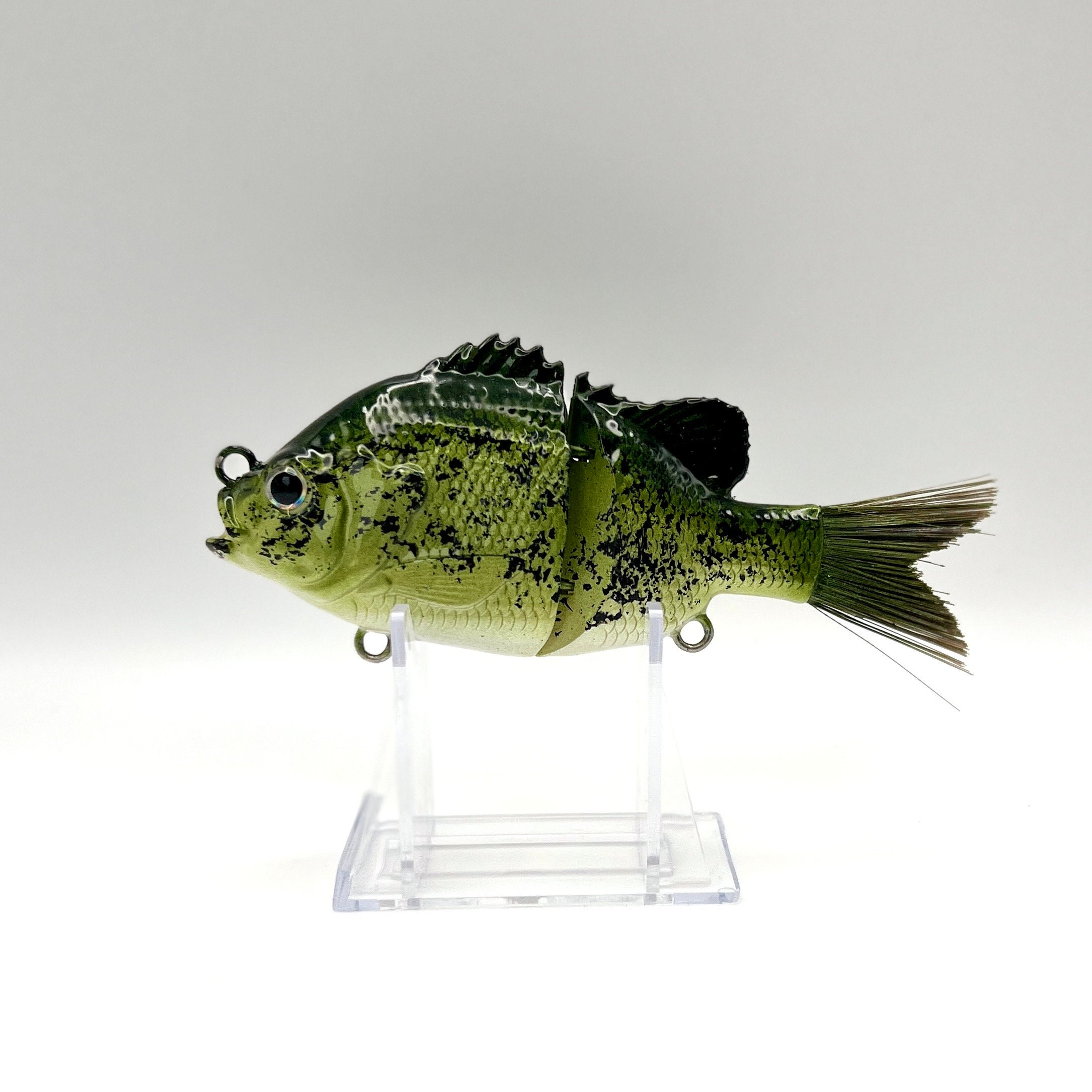 Hand Painted Swimbait Fishing Lures - Realistic Baits - Crappie ...