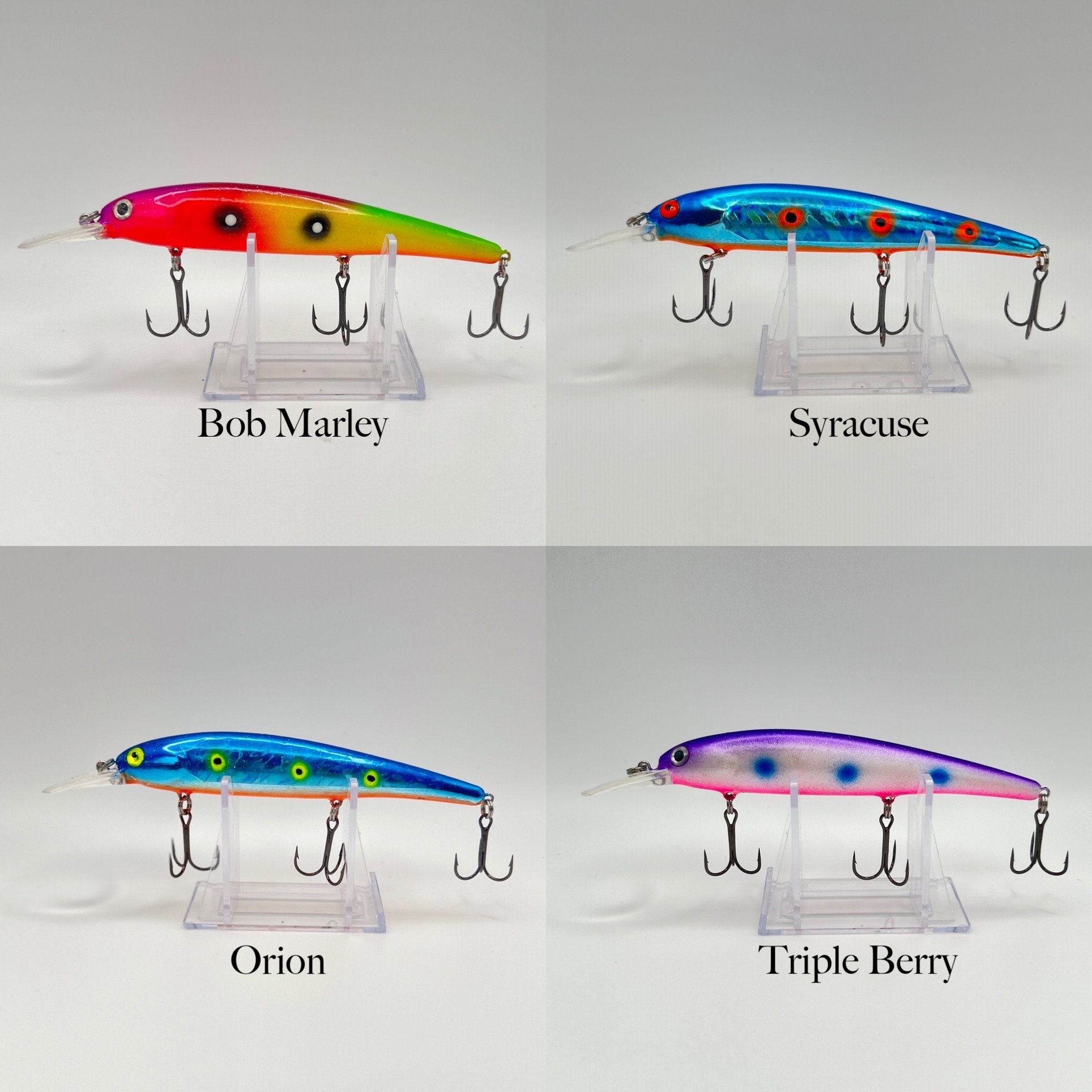 5" Handpainted Shallow Bandit Walleye Shallow Bait - Fishing Lure ...