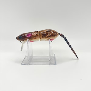 Hand Painted Rat Lure Wake Bait - Lifelike Mouse Fishing Lure - Custom ...