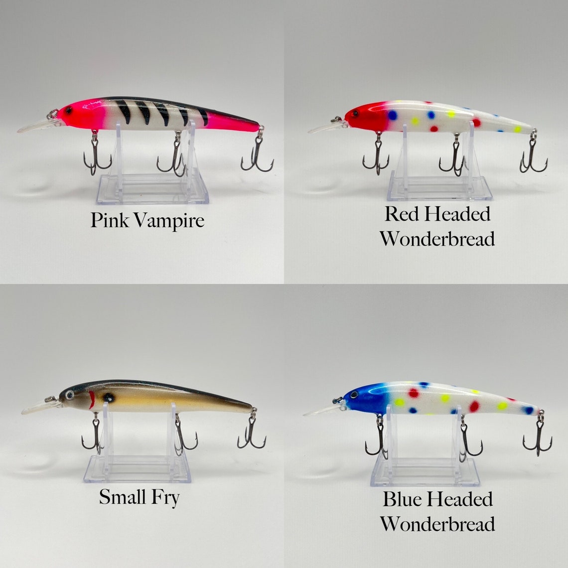 5" Handpainted Shallow Bandit Walleye Shallow Bait - Fishing Lure ...