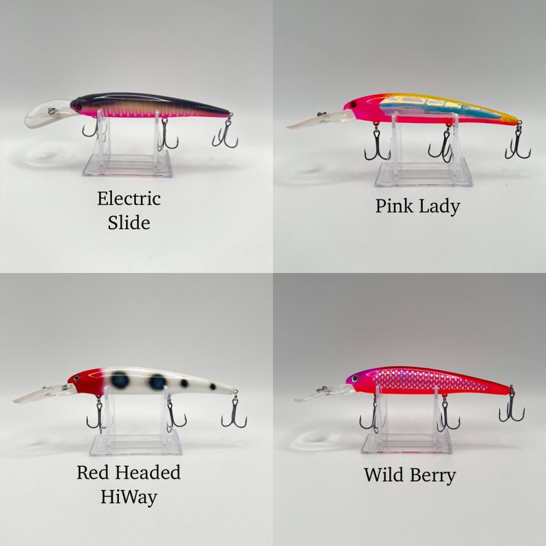 5" Handpainted Deep Bandit Walleye Deep Bait - Fishing Lure - Hand ...