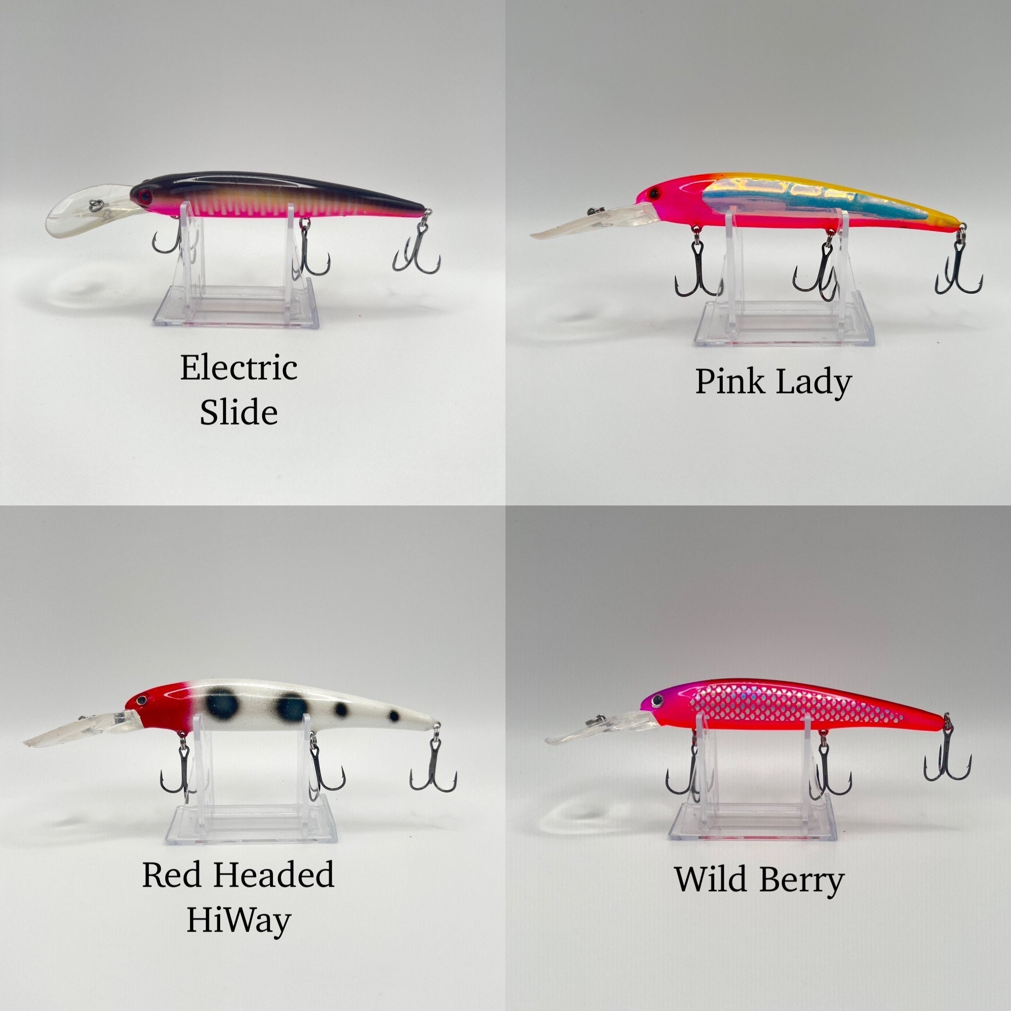 5" Handpainted Deep Bandit Walleye Deep Bait - Fishing Lure - Hand ...