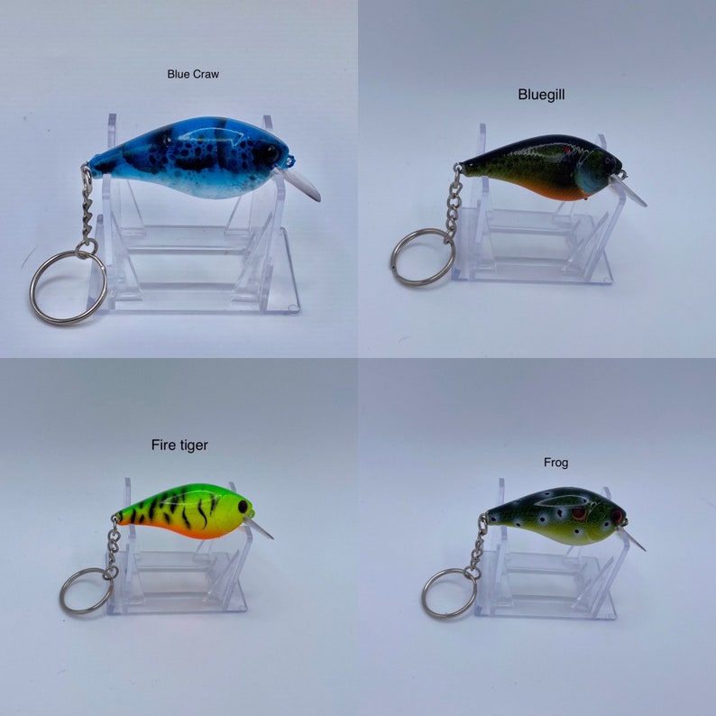 Fishing Lure Keychain - Etsy