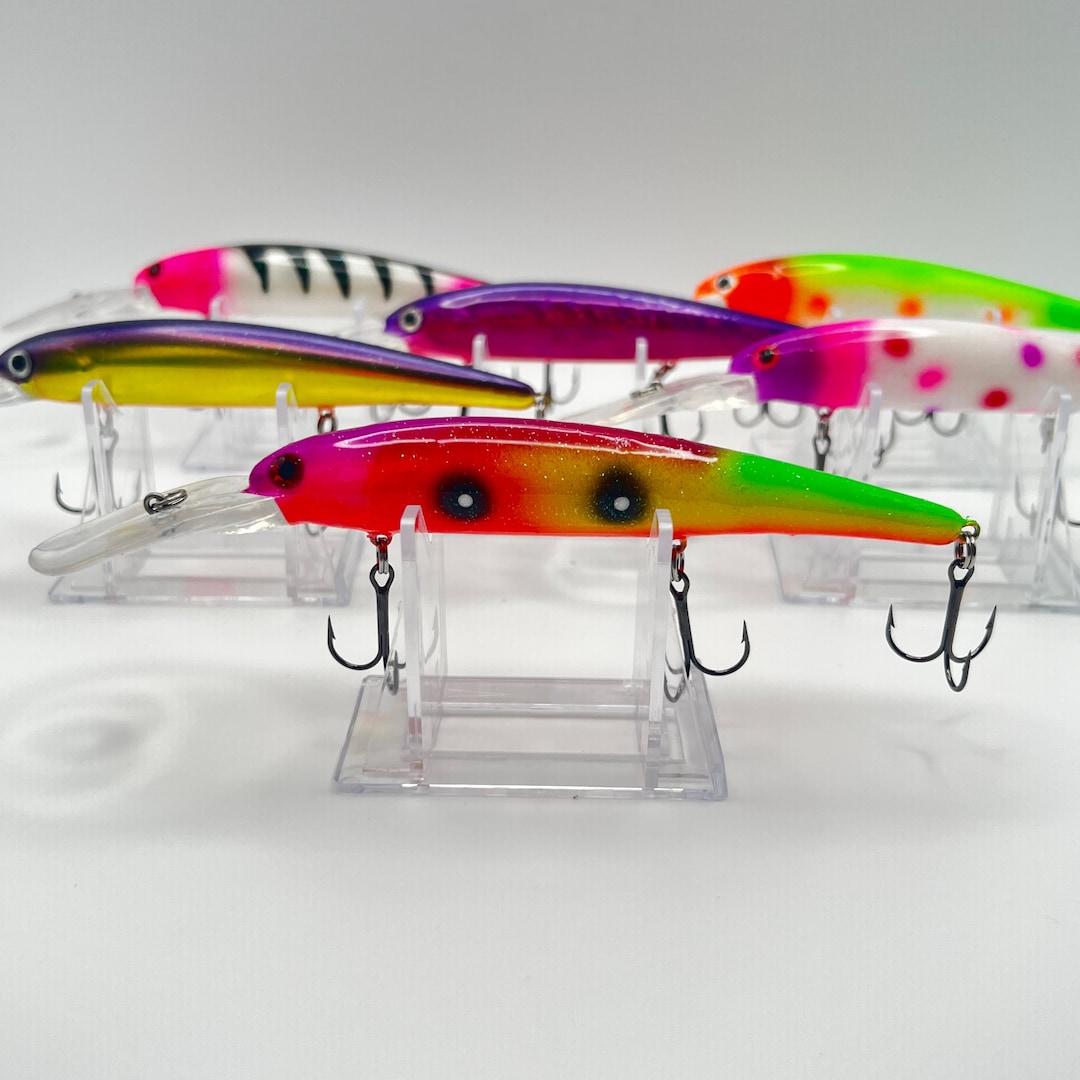 5" Handpainted Deep Bandit Walleye Deep Bait - Fishing Lure - Hand ...