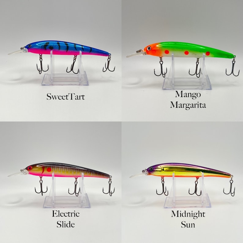 5" Handpainted Shallow Bandit Walleye Shallow Bait - Fishing Lure ...