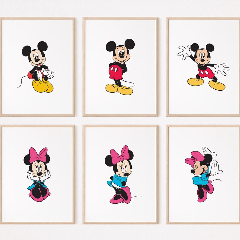 Minnie Mouse Print - Etsy
