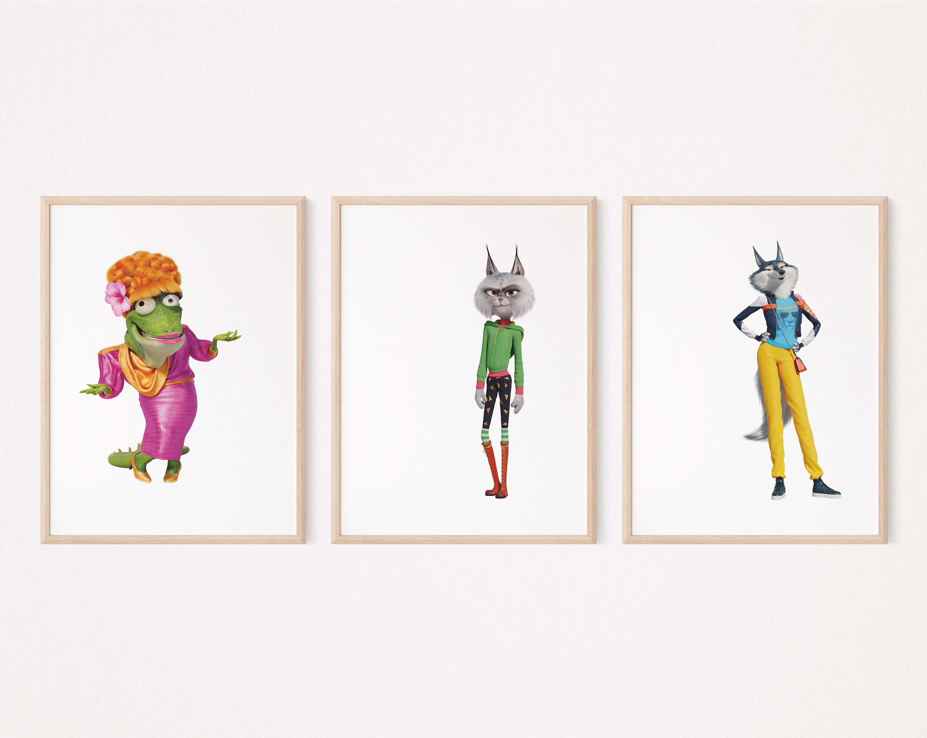 26 Sing 2 Character Posters/gallery Wall Art Set/classroom Wall Decor ...