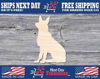 German Shepherd Laser Cut Out Wood Shape Craft Supply - Etsy