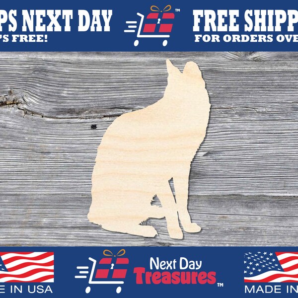 Wooden Bobcat - Etsy