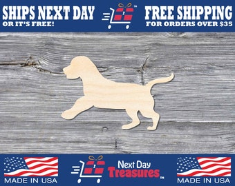 Dog Unfinished Wooden Shape Dogs & Cats DIY Wood Craft Cutout Blank - Etsy