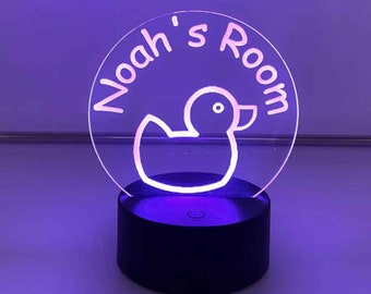 Rubber Duck Night Light | Etsy