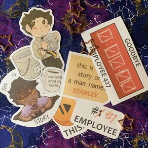 The Stanley Parable STICKER PACK! - Etsy