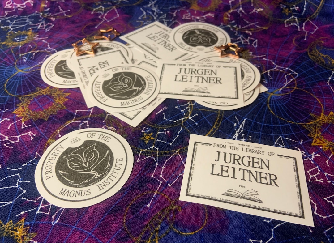 The Magnus Archives: STAMP STICKERS - Etsy