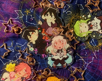 Toilet Bound Hanako-kun 2.5 In. Acrylic Charm Keychains - Etsy