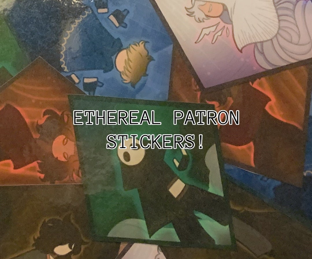 ETHEREAL PATRON STICKERS - Etsy